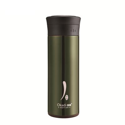 China Double wall 304 vacuum flask bottle stainless steel thermos for sale
