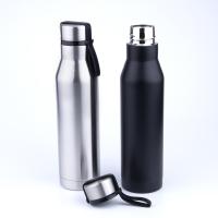 China Personalizados Custom Logo Metal Sport  Thermos Stainless Steel Termos Cups For Water for sale