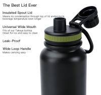 China 32 oz Vacuum Insulated Stainless Steel Leak Proof Double Wall BPA Free Water Bottle Keeps Hot & Cold Thermos Sports  Water Flask for sale
