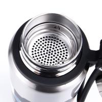 China Insulated vacuum Thermo Bottle 22oz with cup lid Leakproof stainless water flask for coffee hot and cold drink for sale