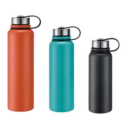 China most populProducts Custom 30oz 40oz Chilly Water Bottle, Powder Coated Vacuum Stainless Steel  Water Bottle For Women Pink for sale