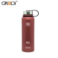 China most populProducts Custom 30oz 40oz Chilly Water Bottle, Powder Coated Vacuum Stainless Steel  Water Bottle For Women Pink for sale