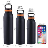 China Double Wall Vacuum Flask Insulated Stainless Steel Water Bottle, Vacuum Flask Eco Friendly Stainless Steel Thermos Water Bottle for sale