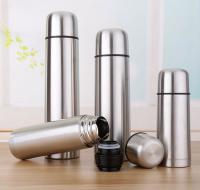 China 2022 Bullet stainless steel water bottle vacuum insulated Water Bottle Thermos custom Flask With Cup for sale