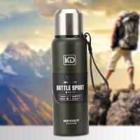China 500ML Stainless Steel Vacuum Flask Custom Laser Engraved Logo, Thermal Travel Cup Double Wall Stainless Steel Thermos for sale