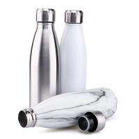 China Custom 500ml Fashion Air Transfer Printing Vacuum Insulated Stainless Steel Thermal Flask Thermos Bottle for sale