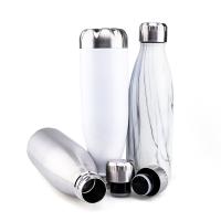 China Custom 500ml Fashion Air Transfer Printing Vacuum Insulated Stainless Steel Thermal Flask Thermos Bottle for sale