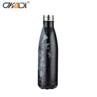 China Custom 500ml Fashion Air Transfer Printing Vacuum Insulated Stainless Steel Thermal Flask Thermos Bottle for sale
