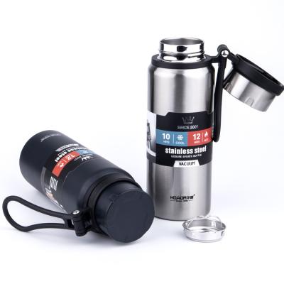 China 2022 Vacuum Flasks Stainless Steel Termo Vacuum Flask Water Bottle With Lid And Tea Filter for sale