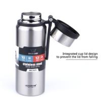 China 2022 Vacuum Flasks Stainless Steel Termo Vacuum Flask Water Bottle With Lid And Tea Filter for sale
