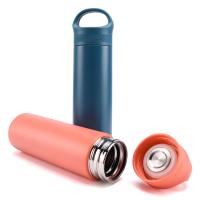China 550ML Eco Friendly Metal Double Wall Custom Vacuum Insulated SS Water Bottle Bike For Outdoor Sport for sale