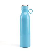 China Best Seller Drinkware Custom Printed Vacuum Flask Double Wall Stainless Steel Insulated Ring water bottle for sale