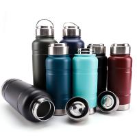 China 18oz Double Wall The Best Stainless Steel LID and bottom Vacuum insulated Sports Water Bottle for sale