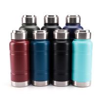 China 18oz Double Wall The Best Stainless Steel LID and bottom Vacuum insulated Sports Water Bottle for sale