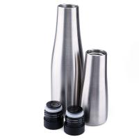 China 360-degree press around double wall Stainless Steel Vacuum Insulated Thermos Flask Bounce Water Bottle for sale