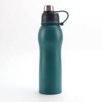 China OKADI 20oz 304 SS Drink Water Bottle Sport Stainless Steel Vacuum Flask Water Bottle with Rope for sale