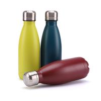 China 2023 Custom Double Wall Stainless Steel Insulated Water Bottle Thermoses Sports Cola Bottle for sale