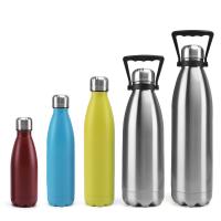 China 2023 Custom Double Wall Stainless Steel Insulated Water Bottle Thermoses Sports Cola Bottle for sale