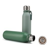 China 700ml High Quality Double Wall Stainless Steel Vacuum Insulated Drinking Water Bottle Wholesale Metal Flasks for sale