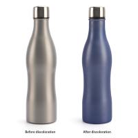 China 2023 Best Seller Single Wall Stainless Steel Color Changing Drinking Water Bottles Sports Flask Water Cups for sale