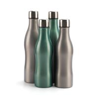 China 2023 Best Seller Single Wall Stainless Steel Color Changing Drinking Water Bottles Sports Flask Water Cups for sale