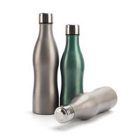 China 2023 Best Seller Single Wall Stainless Steel Color Changing Drinking Water Bottles Sports Flask Water Cups for sale