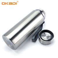 China 760ML High Vacuum 304 Stainless Steel Sports Water Cup With Strap for sale