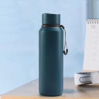 China OKADI 850ml Double Wall travel vacuum insulated stainless steel thermos sports drinking water flask Water Bottle for sale