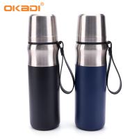 China New Arrival 600ML Bullet Shape Stainless Steel Insulated Thermal Vacuum Flask Outdoor Thermos for sale