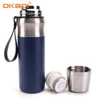 China New Arrival 600ML Bullet Shape Stainless Steel Insulated Thermal Vacuum Flask Outdoor Thermos for sale