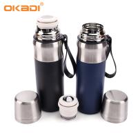 China New Arrival 600ML Bullet Shape Stainless Steel Insulated Thermal Vacuum Flask Outdoor Thermos for sale