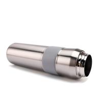 China Vacuum Insulated Stainless Steel Water Bottle, Double Wall Thermos Flask Keeps Water Stay Cold for 24 hours for sale