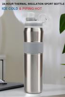 China Keep Hot Cold Leak-Proof Stainless Steel Vacuum Insulated Water Bottle, Reusable Bpa Free Metal Sport Flask Bottles with Handle for sale