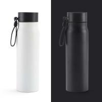 China 520ml Customization Hot Sell Double Wall Stainless Steel Vacuum insulated Sports Water Bottle Metal Thermos Flask With Rope for sale