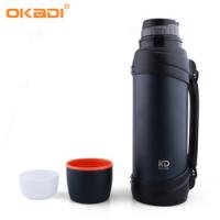 China Wholesale 2L Large Capacity Steel Insulated Vacuum Thermos Travel Pot with Handle for sale