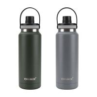 China 32oz Double Wall Stainless Steel Vacuum Flask Sport Bottle Travel Water Bottle with Handle for sale