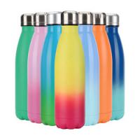 China Hot Sale Stainless Steel Vacuum Sport Bottle Insulated Travel Water Cup with Custom Logo for sale