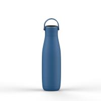 China Eco Friendly Double Wall Stainless Steel Vacuum Flask Sport Water Bottle with Handle for sale