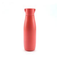 China Eco Friendly Double Wall Stainless Steel Vacuum Flask Sport Water Bottle with Handle for sale