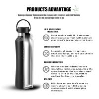 China 500ml 700ml 800ml BPA Free Vacuum Sports Bottle Thermos Food Warmer Food Flask for sale