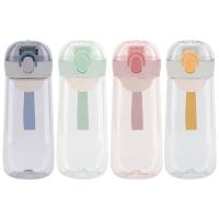 China Summer New 430ML Portable Candy Color Kids Plastic BPA Free Water Bottle PP Drink Bottle for sale
