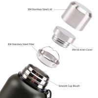 China 520ml/750ml/1500ml Vacuum Sports Bottle Insulated Double Wall Vacuum Sport Drinking Bottle With Rope for sale