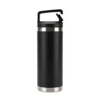 China Double Wall Vacuum Water Bottle Insulated Keeps Hot and Cold Sports Canteen Water Bottle Great for Camping Hiking for sale