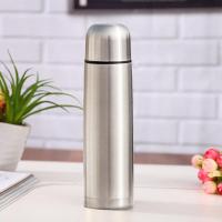 China 1812 Oz 10oz 350ml-1000ml Vacuum Sports Bottle Classical Sliver Wall With A Cup Lid Coffee Mug for sale