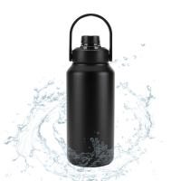 China 1 Litre 1300ml Stainless Steel Vacuum Flask Bottle Thermos Large Capacity Small Mouth for sale