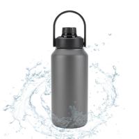 China 1 Litre 1300ml Stainless Steel Vacuum Flask Bottle Thermos Large Capacity Small Mouth for sale