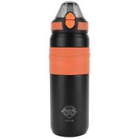China 2022 New Products 500ml 18/10 Stainless Steel Sport Vacuum Water Bottle With Handle and Silicone Straw Lid for sale