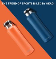 China Double Wall Stainless Steel Flask Bottle Thermos Flask 700ml Drink Sport for sale