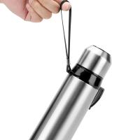 China OKADI Stainless Steel Double Walled Vacuum Water Bottle With Lid Keep Water Cold or Hot for sale