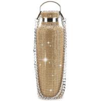 China Diamond Stainless Steel Thermos 304 Stainless Steel crown thermos Best Sports Water Bottle for sale